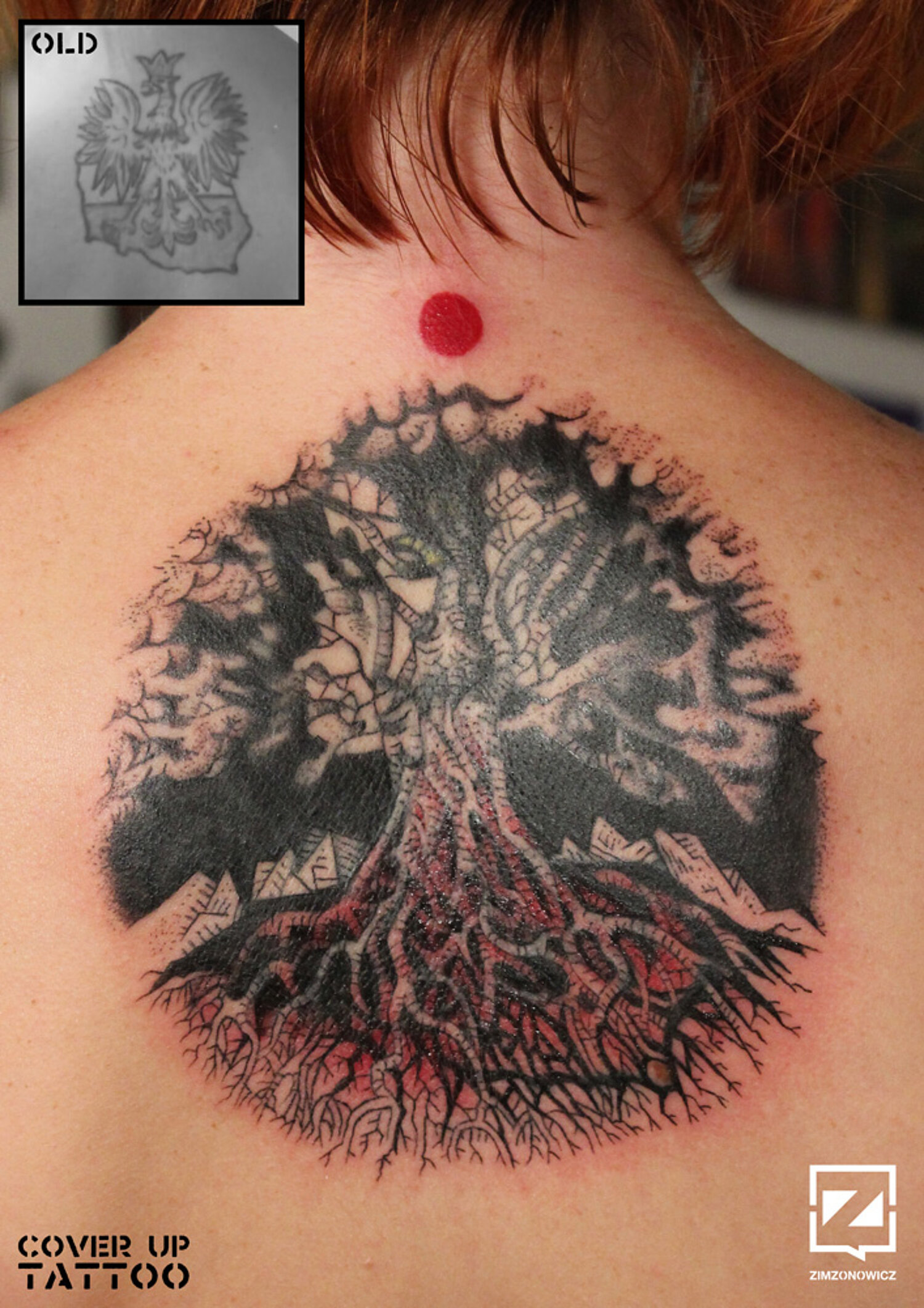 Zim Zum Tattoos ArtStation Gir Sticker Tattoo